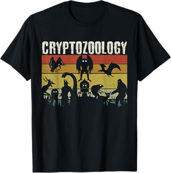 Amazon.com: Cute Cryptid Monsters Bigfoot Mothman Dogman Cryptozoology T-Shirt : Clothing, Shoes ...